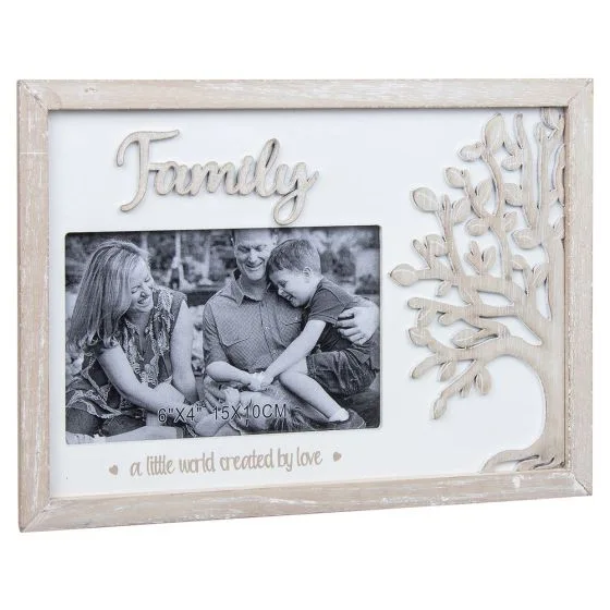 Family Tree Of Life Photo Frame TOL 6X4 | Luminous Treasures